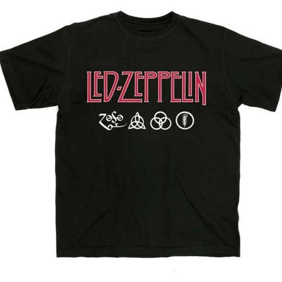 Debbi_B | Shirts | Led Zeppelin Black Tee Unisex Fans Collection ...